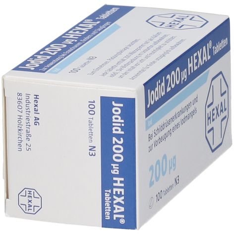 Jodid 200 µg HEXAL® 100 St - shop-apotheke.com