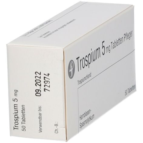 Trospium 5 mg Pfleger 50 St - shop-apotheke.com