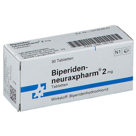 Biperiden-neuraxpharm® 2 mg 30 St - shop-apotheke.com