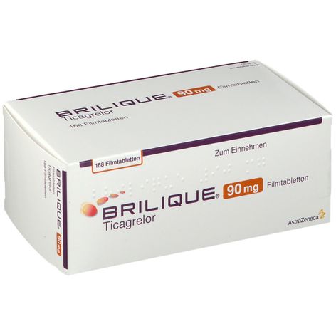 Brilique Thrombozytenfunktionshemmer | Shop Apotheke