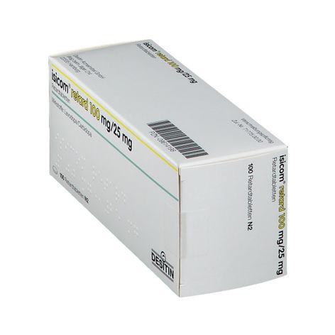 isicom® retard 100 mg/25 mg 100 St - shop-apotheke.com