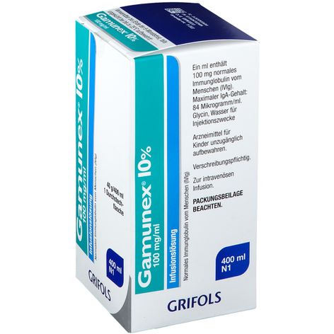 Gamunex 10% 400 ml 400 ml - shop-apotheke.com
