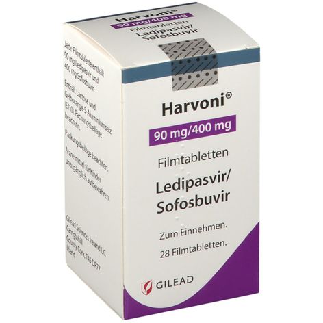 Harvoni® 90 mg/400 mg 28 St - shop-apotheke.com