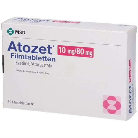 Atozet® 10 mg/80 mg 30 St - shop-apotheke.com