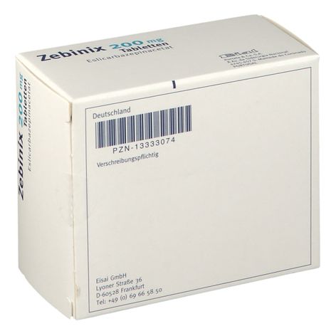 Zebinix 200 mg 60 St - shop-apotheke.com