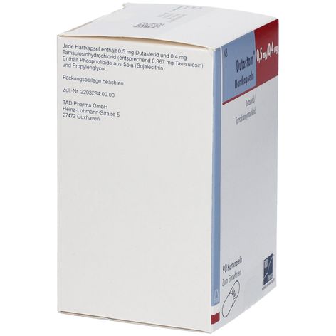 Dutastam® 0,5 mg/0,4 mg 90 St - shop-apotheke.com