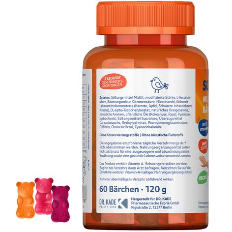 sanostol® Multi-Vitamin Bärchen 60 St - shop-apotheke.com