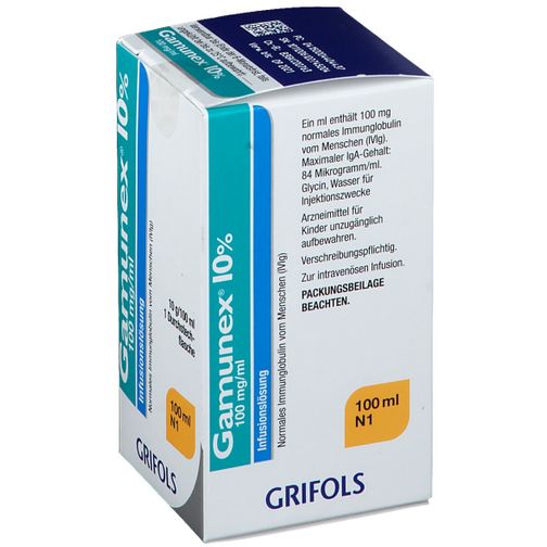 Gamunex® 10 % 100 mg/ml 100 ml - shop-apotheke.com