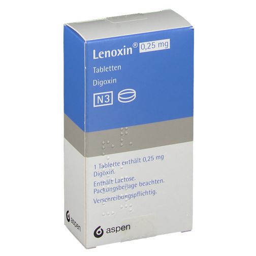 Lenoxin® 0,25 mg 100 St - shop-apotheke.com