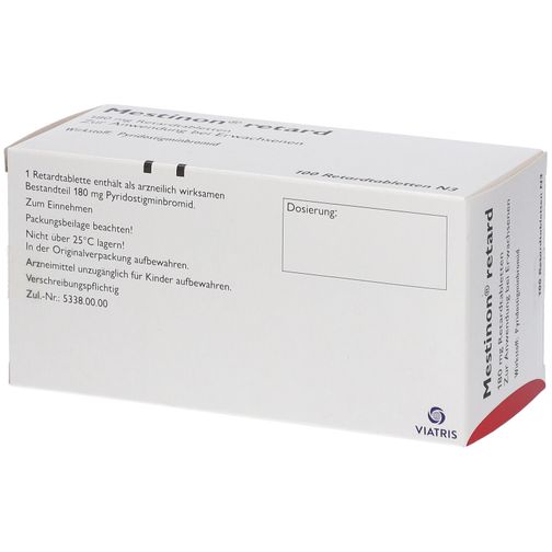 Mestinon® retard 180 mg 100 St - shop-apotheke.com