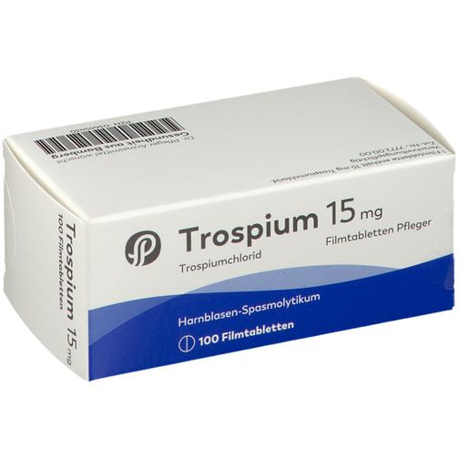 Trospium 15 mg Pfleger 100 St - shop-apotheke.com