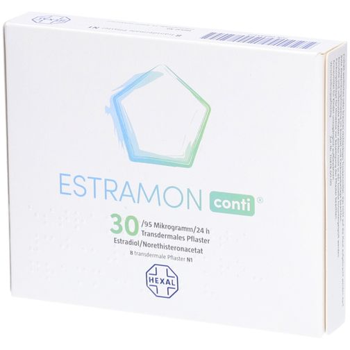 ESTRAMON conti® 30/95 µg/24 Stunden 8 St - shop-apotheke.com