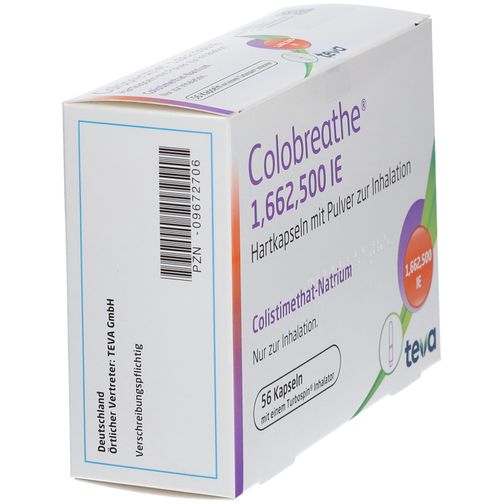 Colobreathe® 1.662.500 I.E. 56 St - shop-apotheke.com
