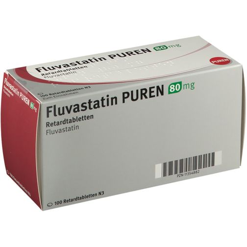Fluvastatin PUREN 80 mg 100 St - shop-apotheke.com