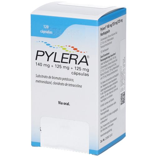 Pylera 140 mg/125 mg/125 mg 120 St - shop-apotheke.com