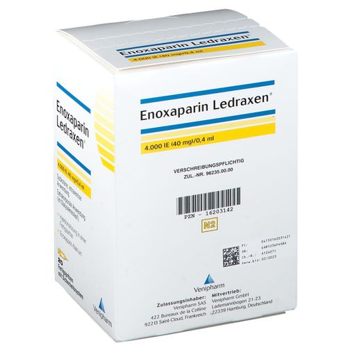 Enoxaparin Ledraxen® 4.000 IE 40 mg/0,4 ml 20 St - shop-apotheke.com