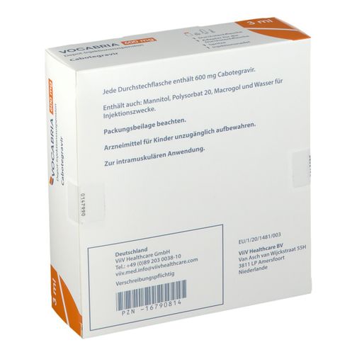 Vocabria 600 mg 1x3 ml - shop-apotheke.com