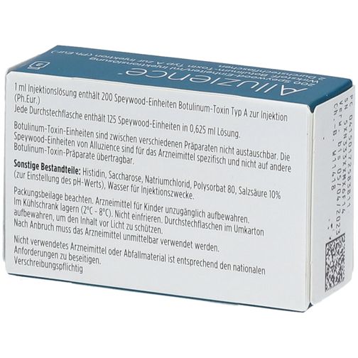 Alluzience® 200 Speywood-Einheiten/ml Inj.-Lsg. 2 St - shop-apotheke.com