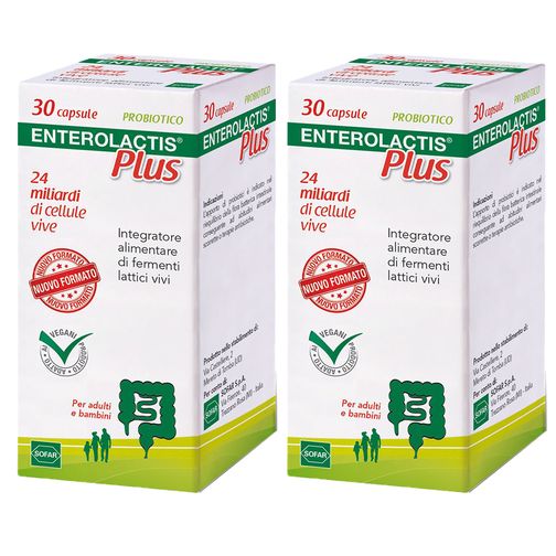 Enterolactis® Plus 30 Capsule Set da 2 2x30 pz | Redcare