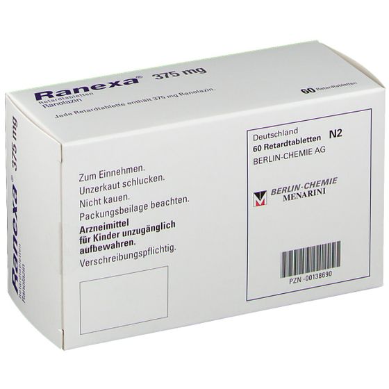 Ranexa® 375 mg 60 St - shop-apotheke.com