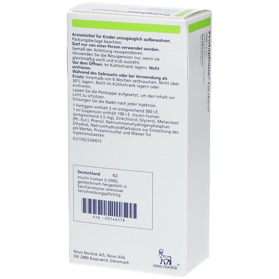 Protaphane® FlexPen® 100 I.E./ml 10x3 ml - shop-apotheke.com