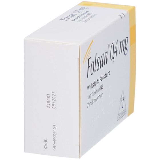 Folsan® 0,4 mg 100 St - shop-apotheke.com