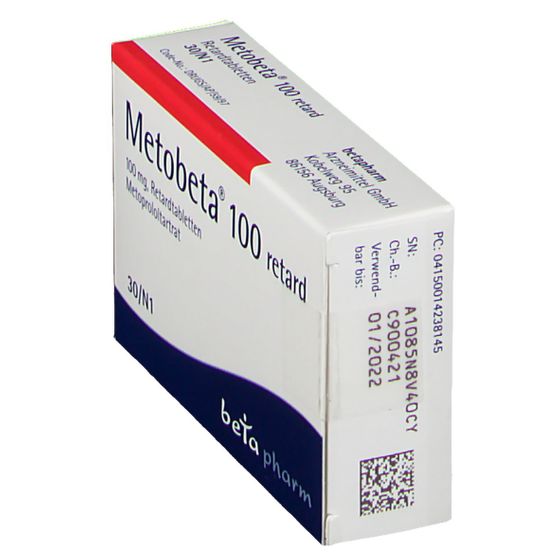 Metobeta® 100 retard 30 St - shop-apotheke.com