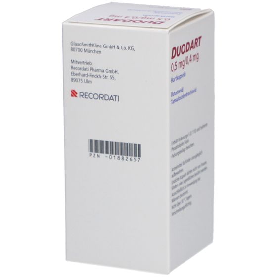 DUODART 0,5 mg/0,4 mg 90 St - shop-apotheke.com