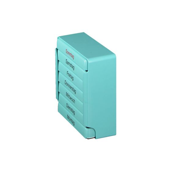 Medi-7 Medikamentendosierer für 7 Tage, türkis 1 St - shop-apotheke.com