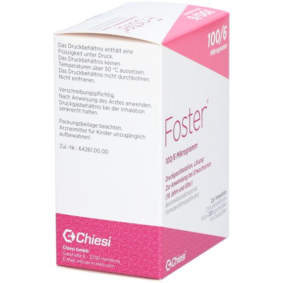 Foster® 100/6 µg Druckgasinhalation 2 St - shop-apotheke.com