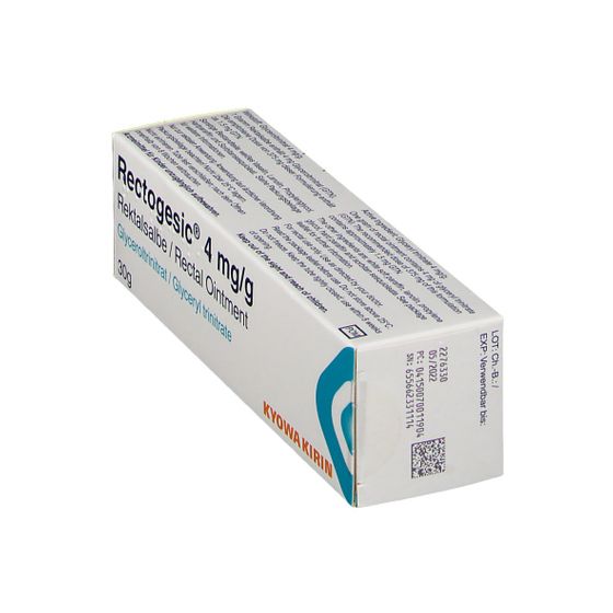 Rectogesic® 4 mg/g Rektalsalbe 30 g - shop-apotheke.com