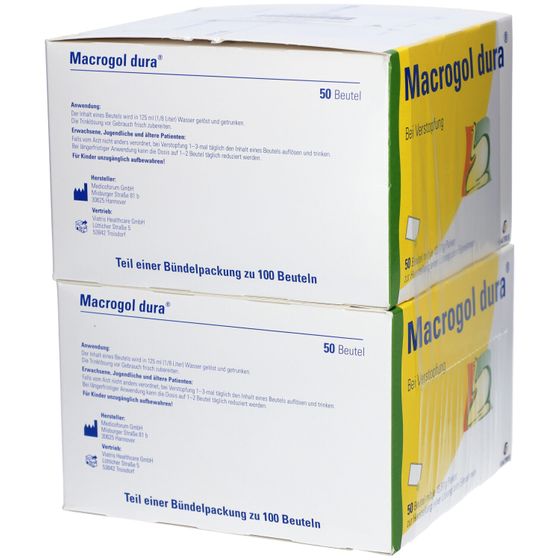 Macrogol dura® Beutel 100 St - shop-apotheke.com