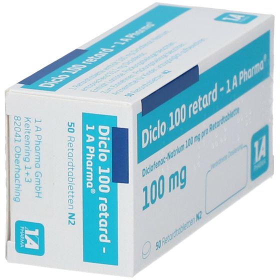 Diclo 100 retard - 1 A Pharma® 50 St - shop-apotheke.com