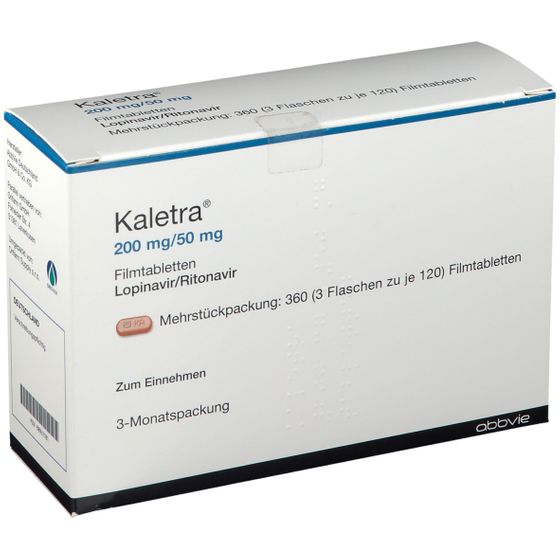 Kaletra 200 mg/50 mg 360 St - shop-apotheke.com