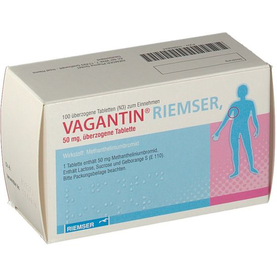 VAGANTIN® RIEMSER 50 mg 100 St - shop-apotheke.com