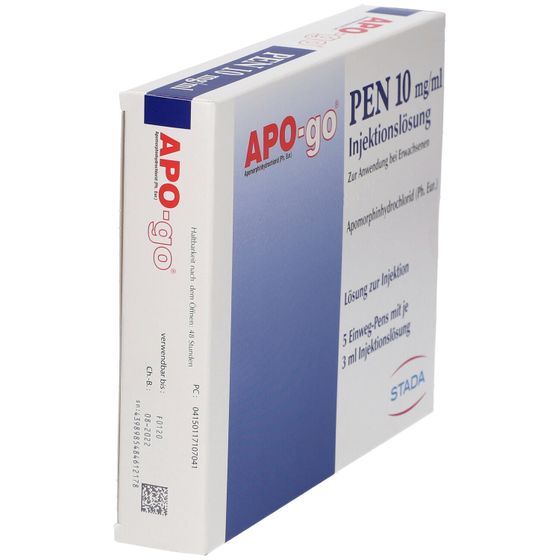 APO-go® PEN 10 mg/ml 3 ml Injektionslösung 5 St - shop-apotheke.com