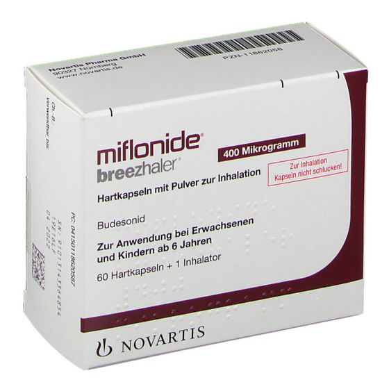 miflonide® breezhaler® 400 µg 60 St - shop-apotheke.com