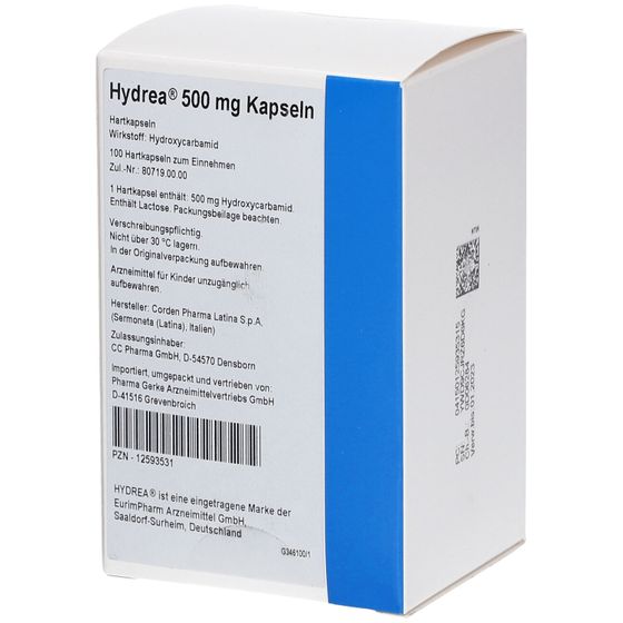 Hydrea 500 mg 100 St - shop-apotheke.com
