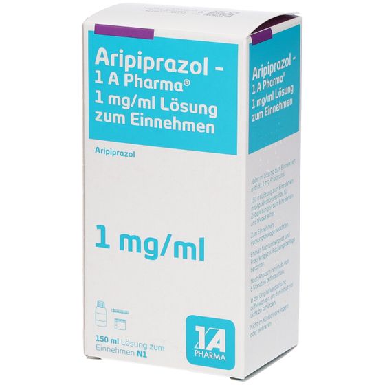 Aripiprazol - 1 A Pharma® 1 mg/ml 150 ml - shop-apotheke.com