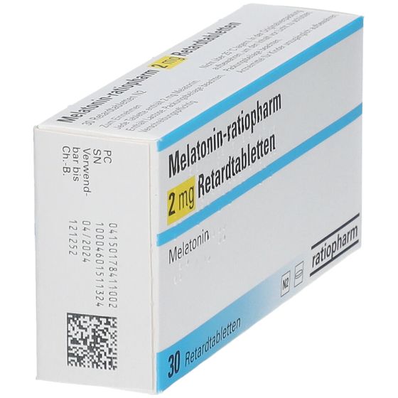 Melatonin-ratiopharm® 2 mg 30 St - shop-apotheke.com