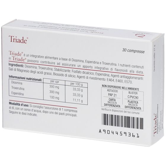 Triade® Compresse 30 pz | Redcare