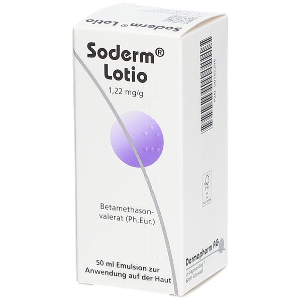 Soderm® Lotio 1,22 mg/g 50 ml - shop-apotheke.com