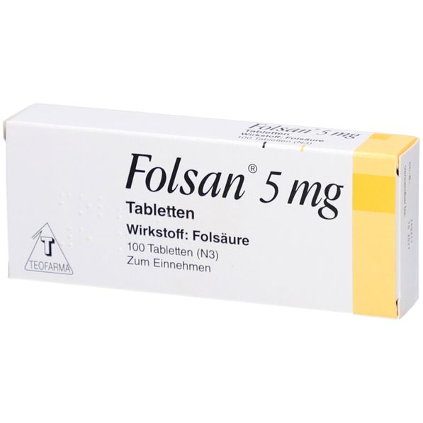 Folsan® 5 mg 100 St - shop-apotheke.com