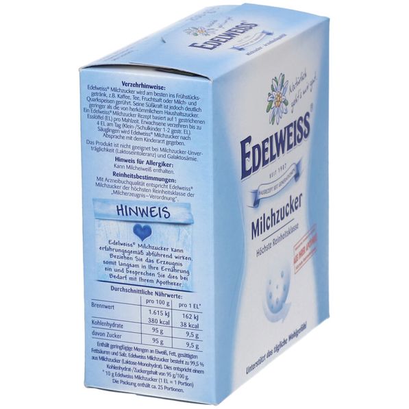 Edelweiss® Milchzucker 250 g - shop-apotheke.com