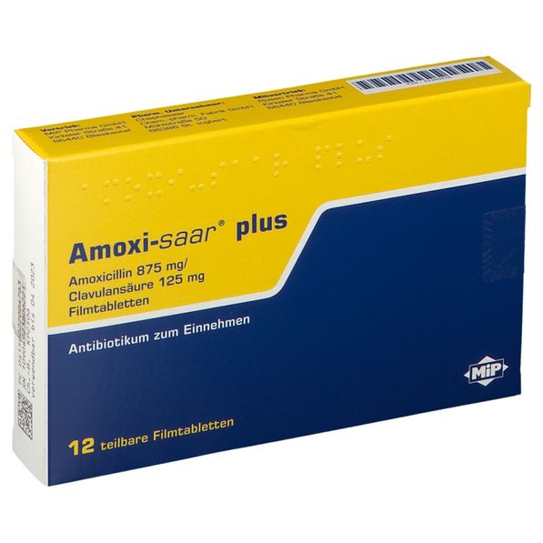 AMOXI-SAAR plus Filmtabletten 12 St - shop-apotheke.com
