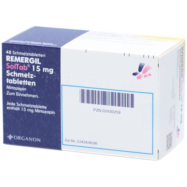 REMERGIL SolTab® 15 mg 48 St - shop-apotheke.com