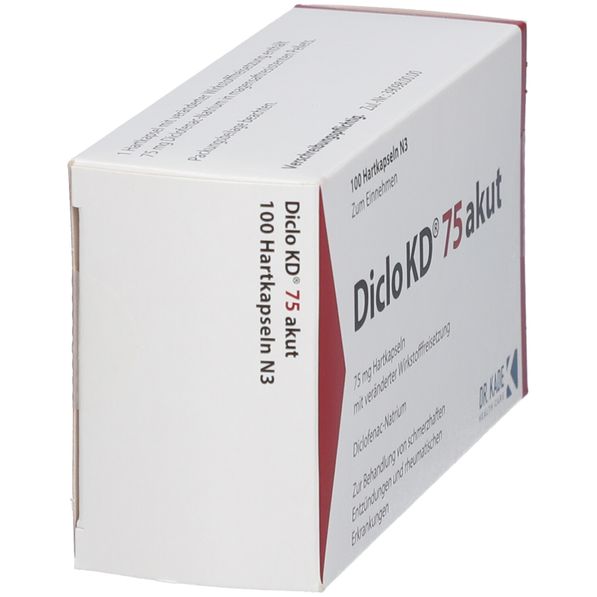 Diclo KD® 75 akut 100 St - shop-apotheke.com