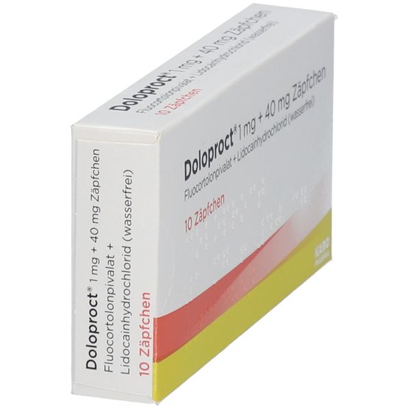 Doloproct® 1 mg + 40 mg Zäpfchen 10 St - shop-apotheke.com