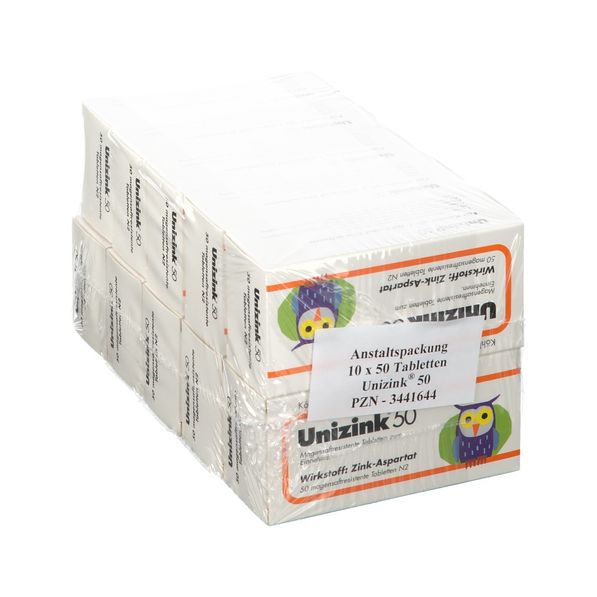 Unizink® 50 Tabletten 10x50 St - shop-apotheke.com