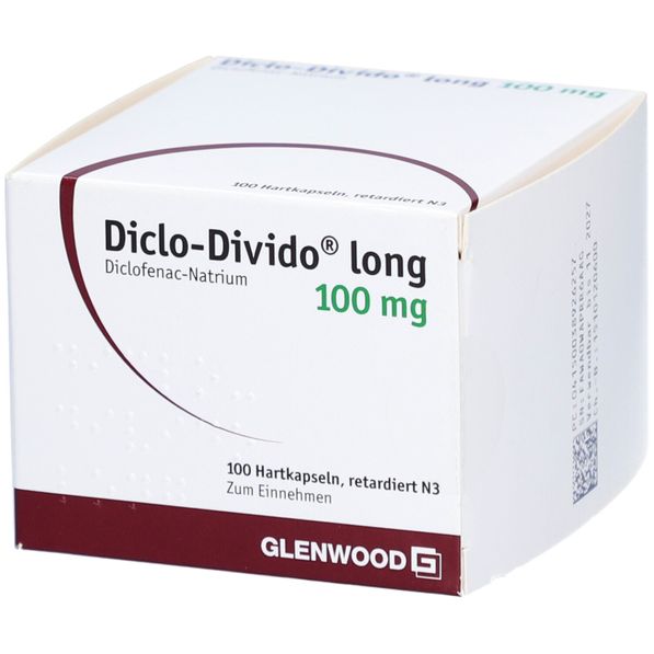 Diclo-Divido® long 100 mg 100 St - shop-apotheke.com